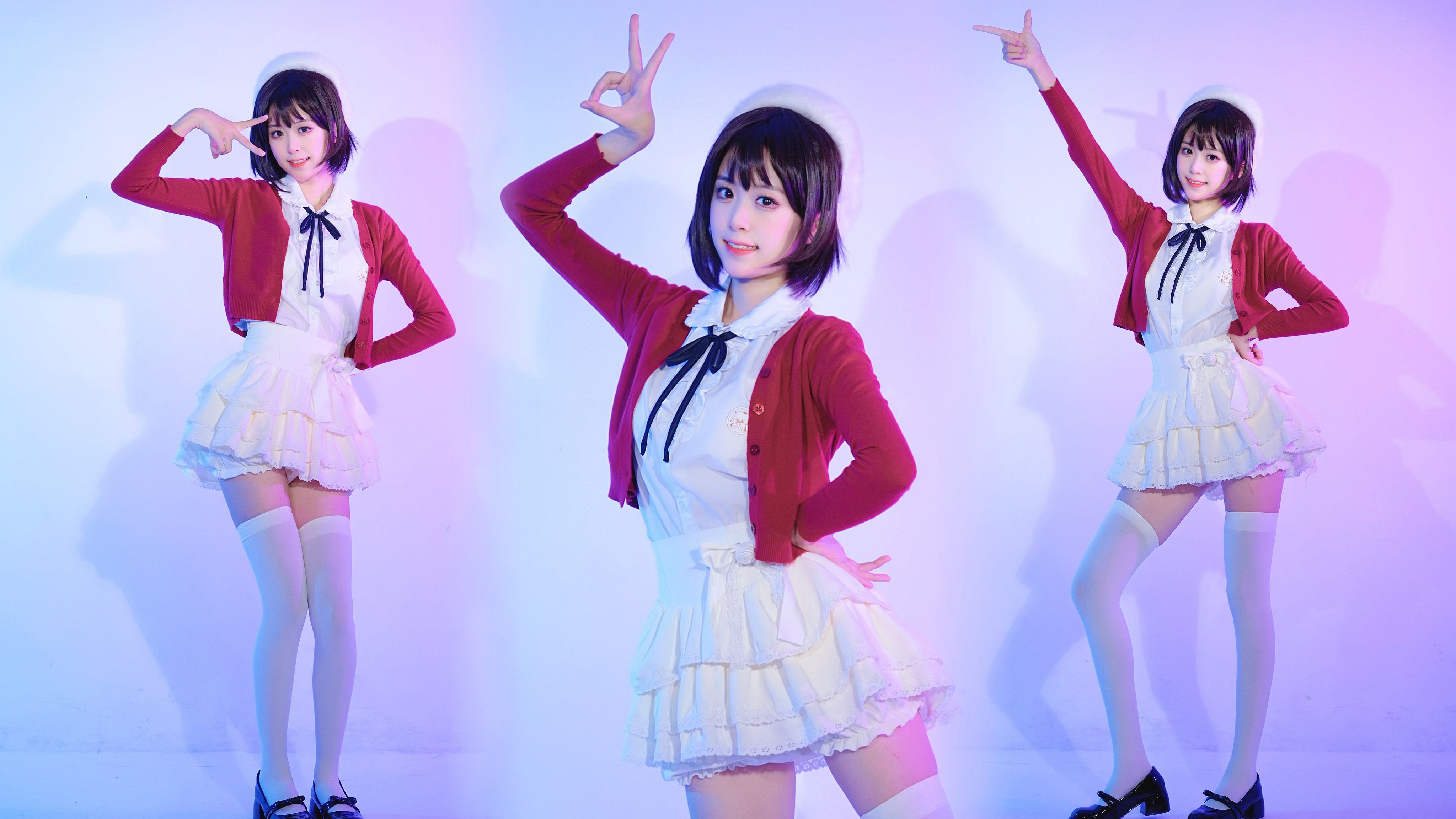 【4K竖屏】Gee~长得跟个小蛋糕似的~~-Risy北极兔-Risy北极兔-哔哩哔哩视频