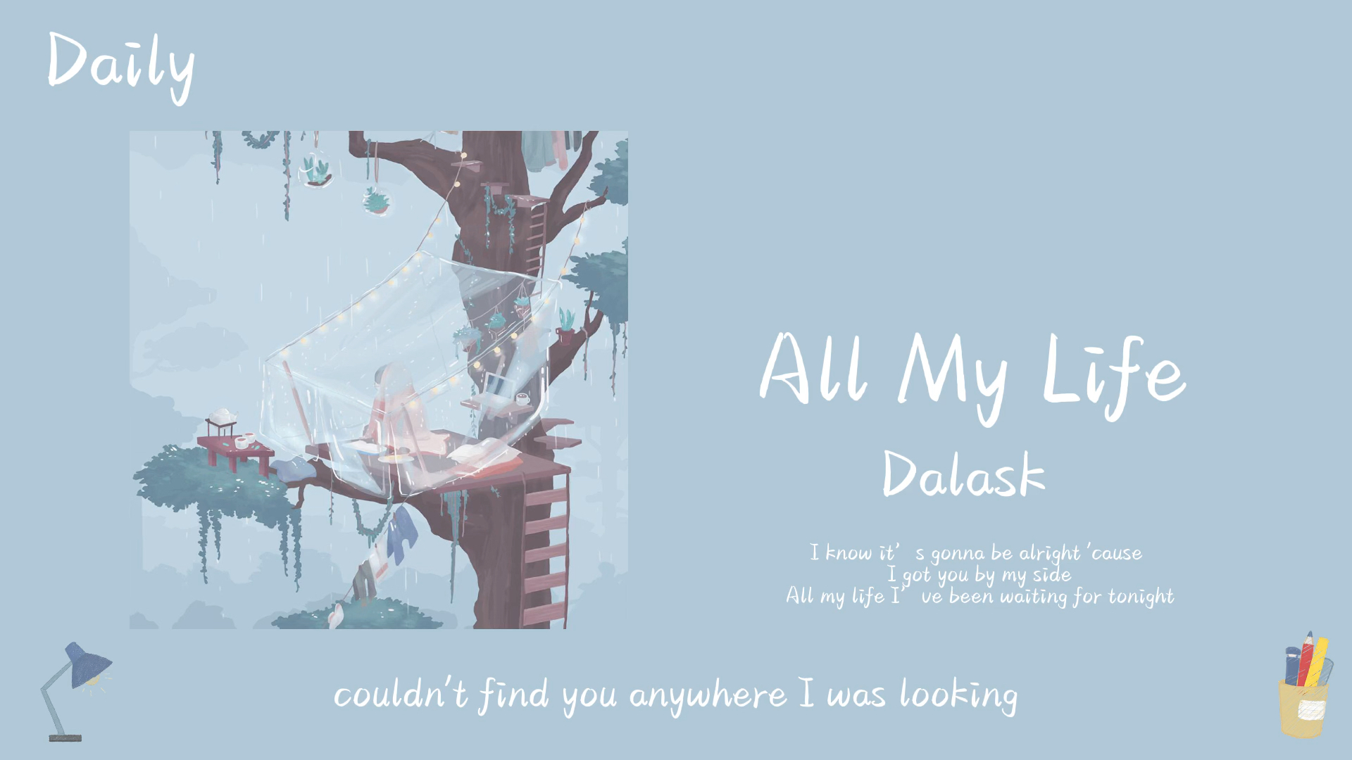 日推歌单｜超级宝藏欧美小众！｜《All My Life》-星痴_Daily_-星痴_Daily_-哔哩哔哩视频