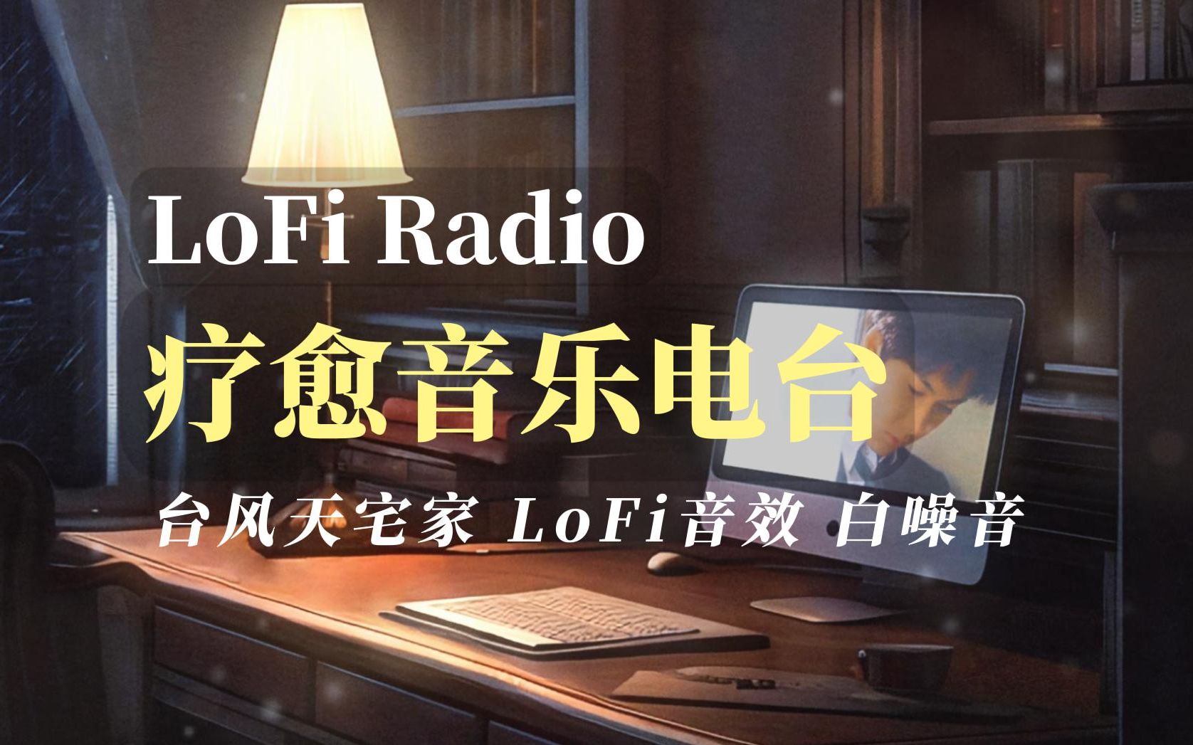 𝙇𝙤𝙁𝙞 𝙍𝙖𝙙𝙞𝙤｜疗愈音乐电台 台风天宅家｜LoFi音效 环境声 助眠 音乐推荐-忘换睡衣-忘换睡衣-哔哩哔哩视频