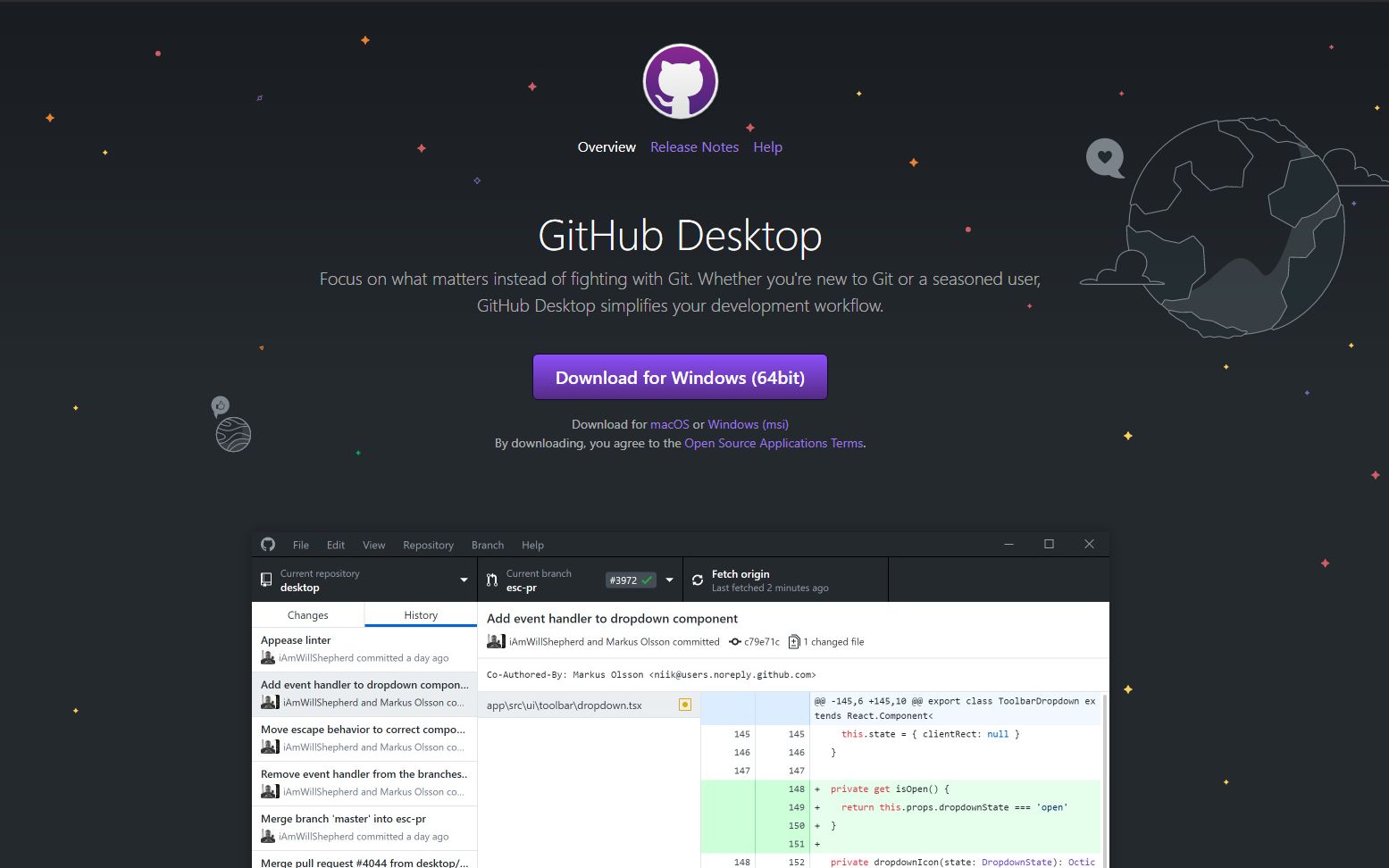 GitHub桌面版——GitHubDesktop的安装与汉化_哔哩哔哩_bilibili