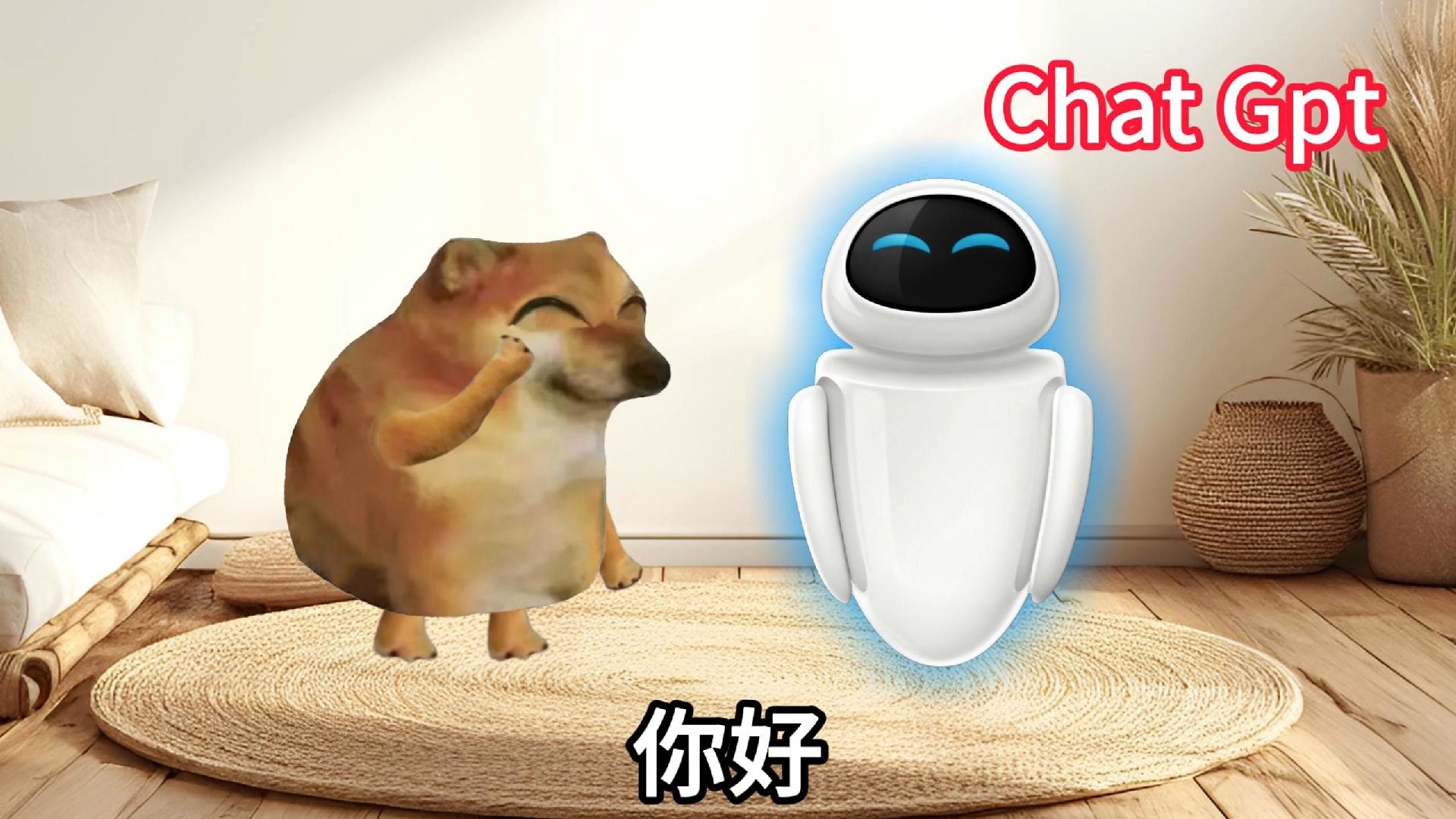 国内AI和国外AI，我喜欢国内的，因为比较幽默-cheems小电影-cheems小电影-哔哩哔哩视频