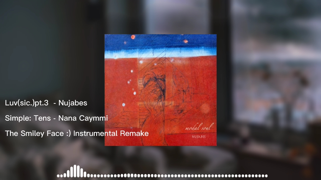 Nujabes Luv(sic.)pt.3无人声伴奏-PLINER-音乐-哔哩哔哩视频