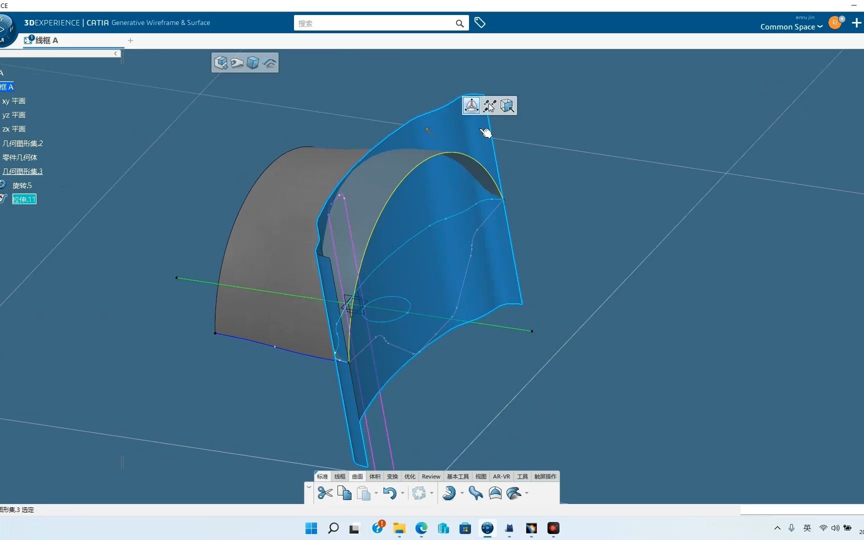 3DE 2017X安装成功演示（3DExperience、在最新版Windows 上运行Catia V5-6R2017、PDPS 16.1、Delmia）