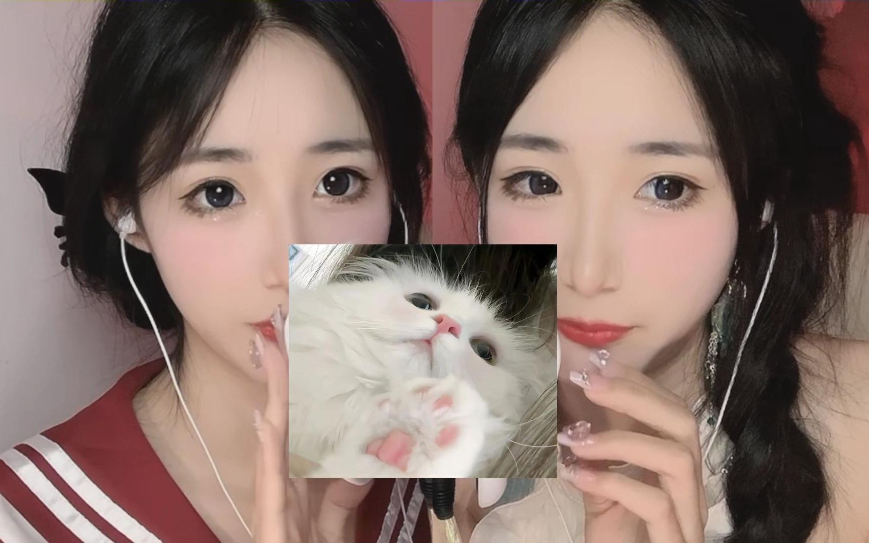 【小梨asmr】姐妹花の耳边吹气掏耳孔雀鱼-啵啵梨o3o-啵啵梨o3o-哔哩哔哩视频