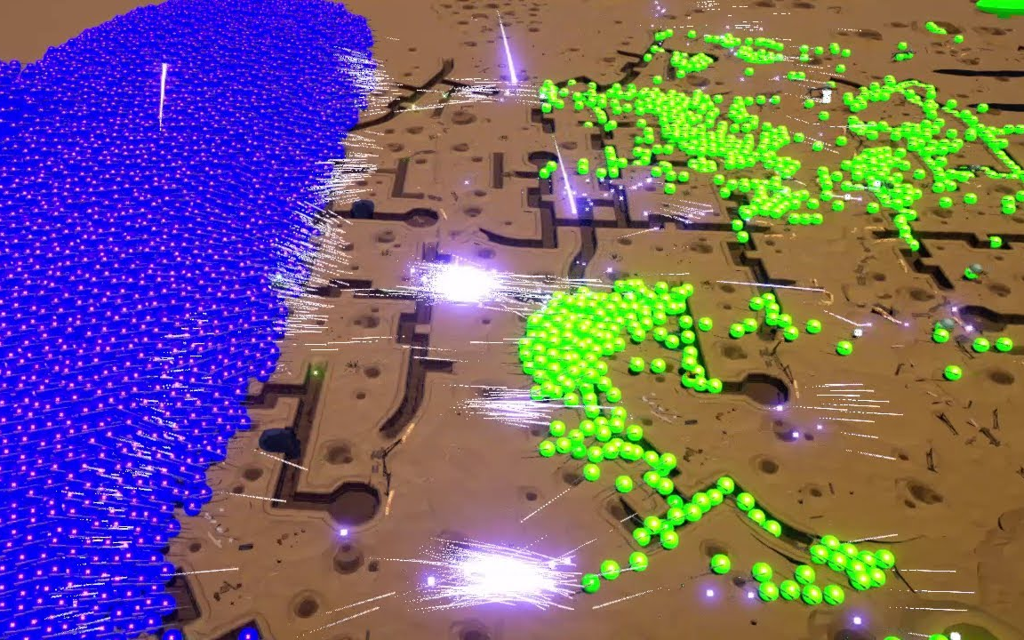 战壕阵地战——蓝绿球球们的宿命对决第十八季！【Lost Marbles 3D】-诺亚方邹-诺亚方邹-哔哩哔哩视频