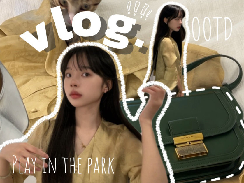 高能量周末vlog☁️公园吸氧 | 早起健身 | 小锅自炊 | ootd-小盐吧啦-小盐吧啦-哔哩哔哩视频