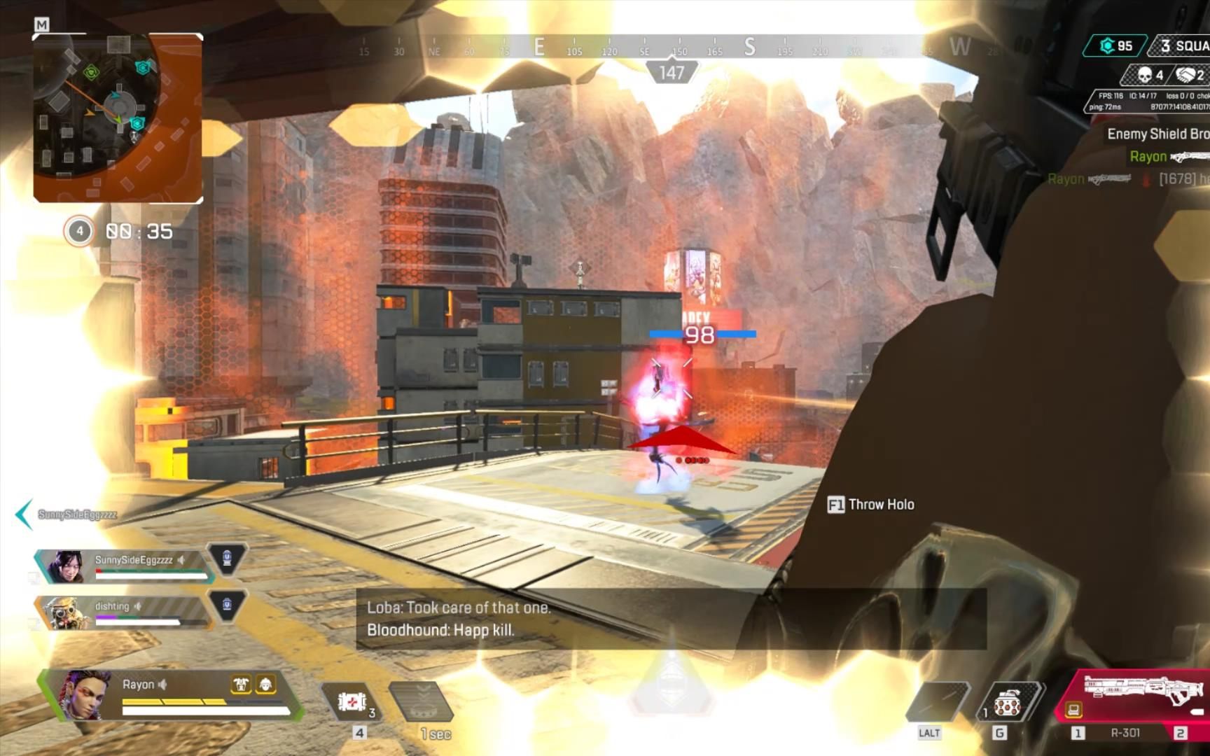 【Apex/罗芭】一枪不空的MASTIFF_哔哩哔哩bilibili_APEX英雄