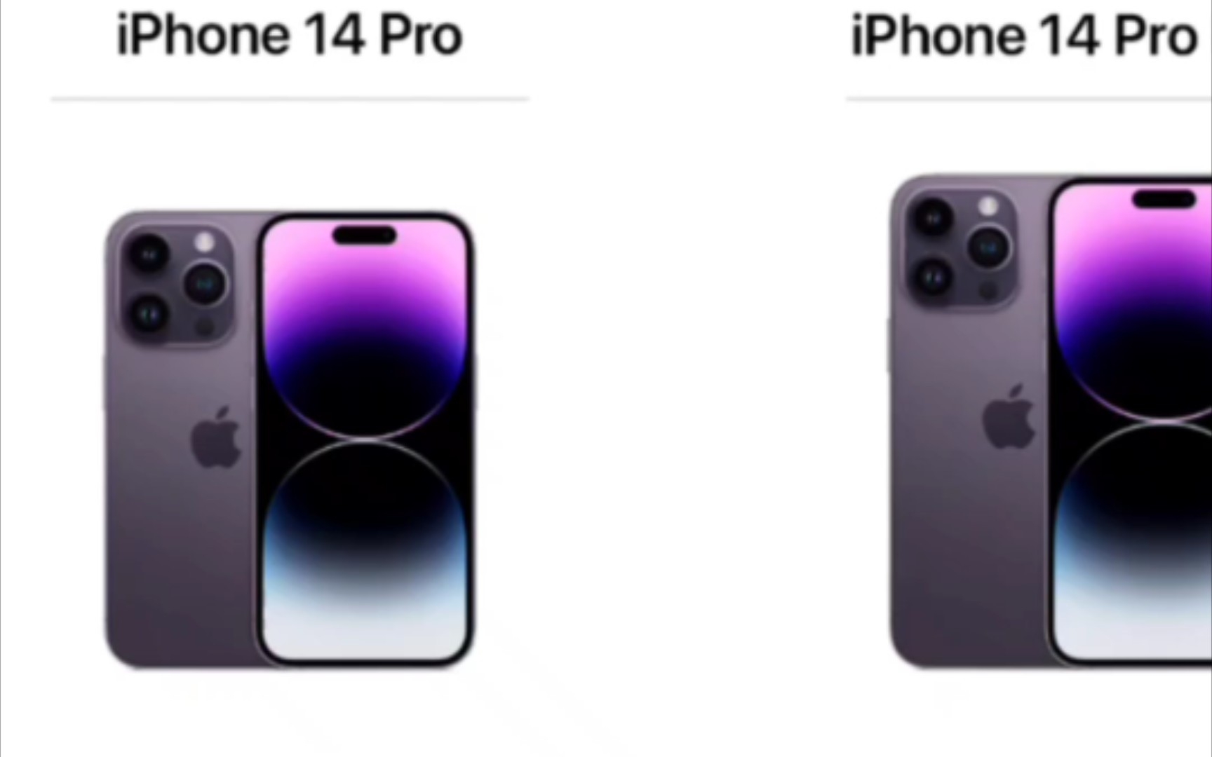 iPhone 14Pro对比iPhone 14Pro Max_哔哩哔哩_bilibili