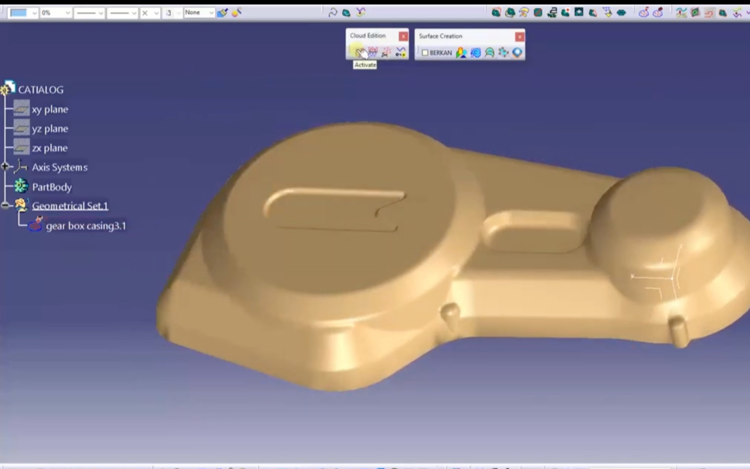 CATIA知识工程，udf loop