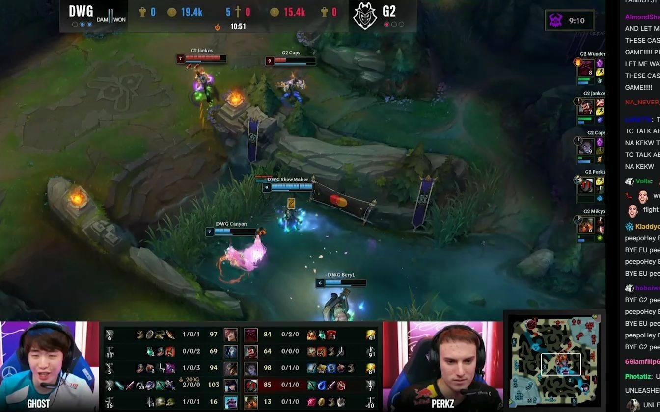 2020LOL世界总决赛英文弹幕 DWG VS G2 4_哔哩哔哩_bilibili