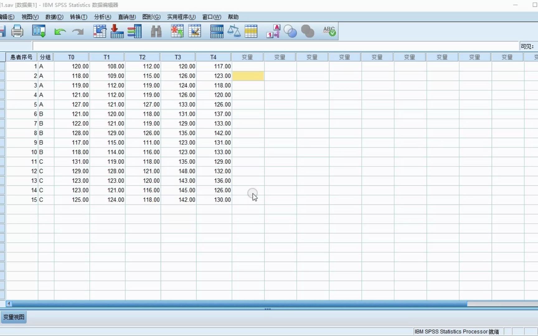 SPSS进行重复测量方差分析_哔哩哔哩_bilibili