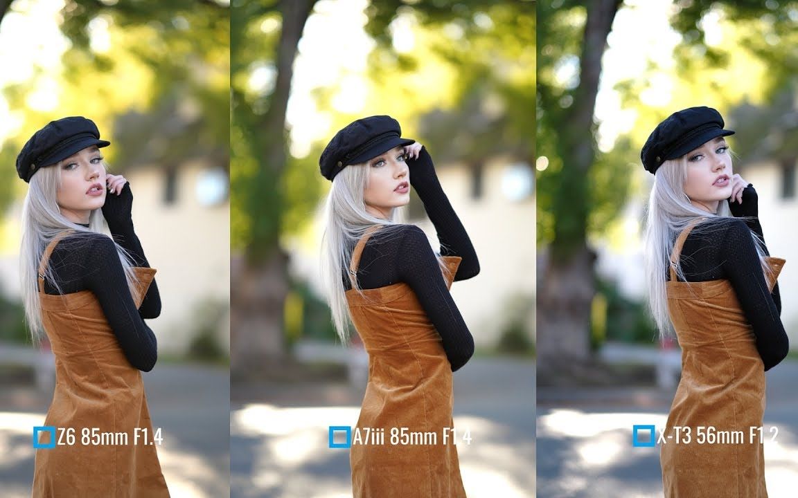 【实拍直出jpg大比拼系列】Mirrorless Sony A7iii vs Nikon Z6 vs Fujifilm X-T3_哔哩哔哩_bilibili