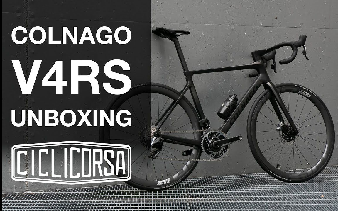 Colnago V4rs 实物分享 梅花最新款 顶级公路车架 带cc01一体把 环法波加查