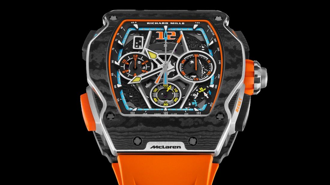 RICHARD MILLE （理查米尔）RM 65-01 迈凯伦 W1 双秒追针计时码表-简奢惠-简奢惠-哔哩哔哩视频