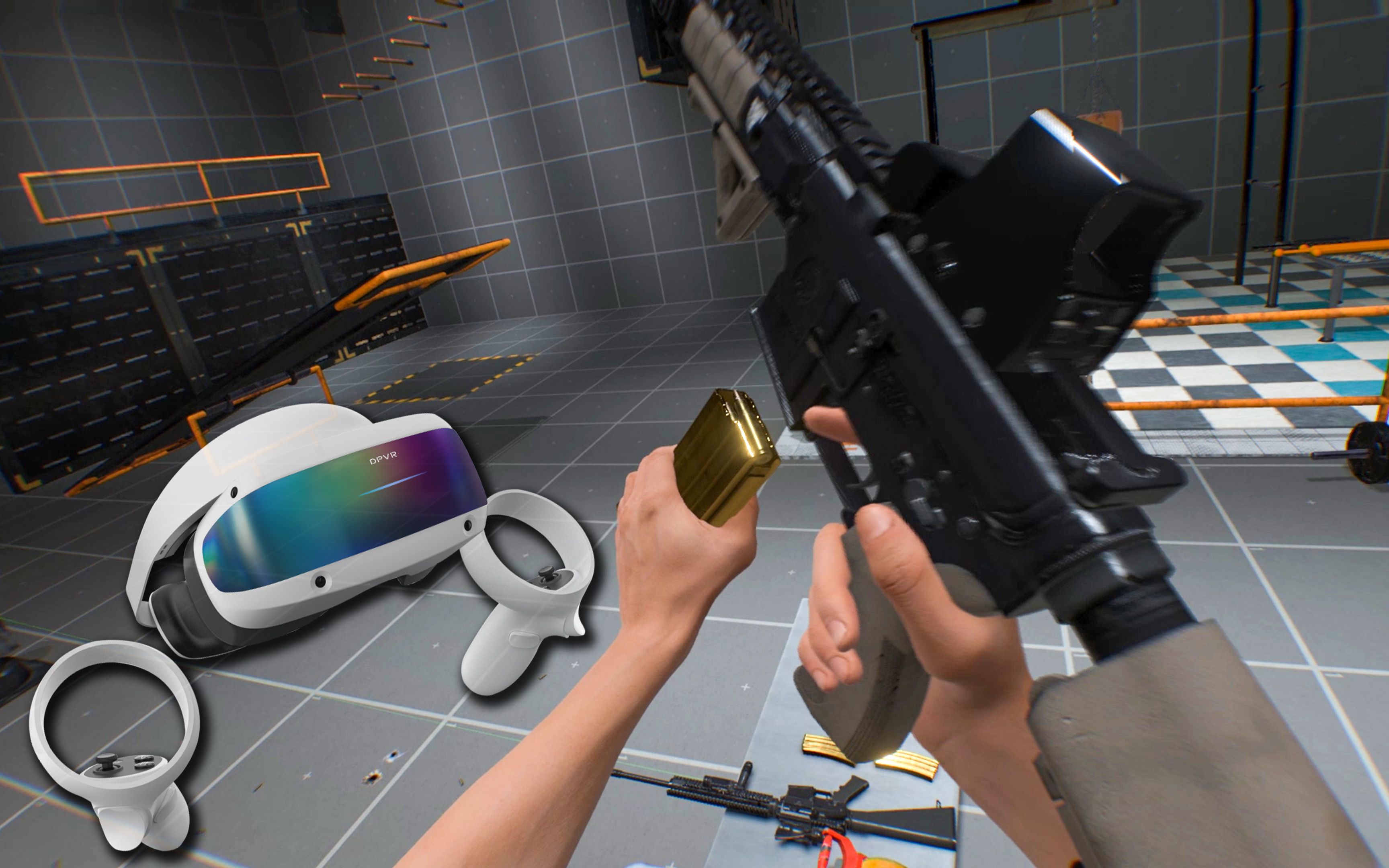 好评如潮！仅需108元就能体验，现实般的物理引擎VR游戏。《BONEWORKS》-影佑-影佑-哔哩哔哩视频