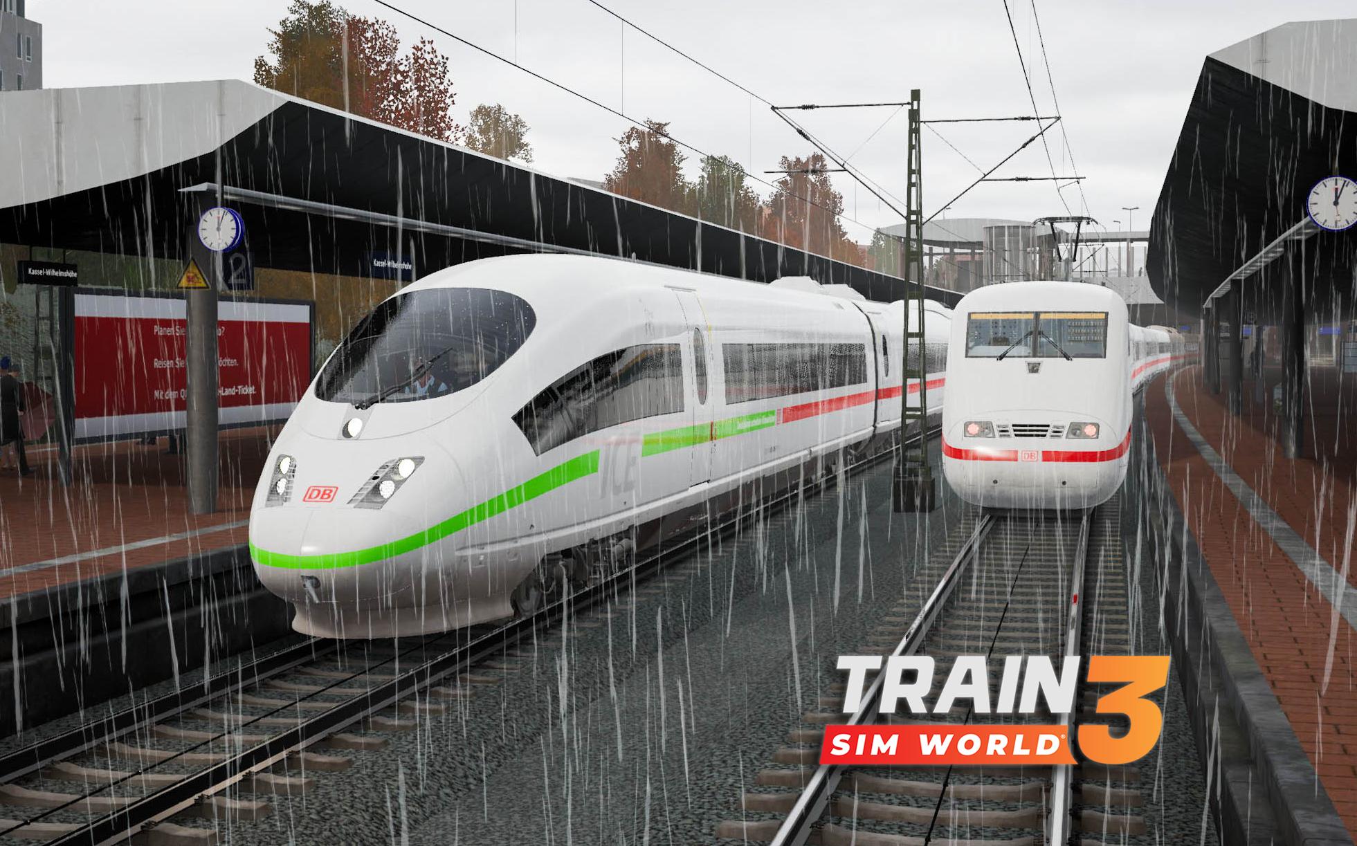 《模拟火车世界3》在去往富尔达的路上列车LZB发生了故障 - 卡塞尔—维尔茨堡高速 | Train Sim World 3_模拟火车_实况解说