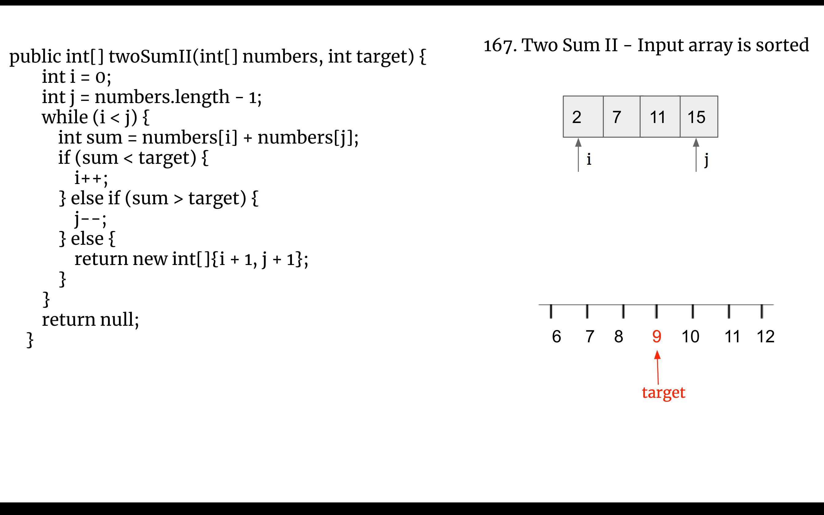  LeetCode 167 Two Sum II Input Array Is Sorted bilibili