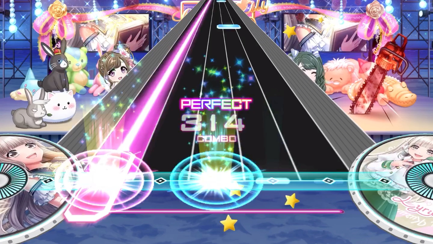 【D4DJ】音击联动按键音试用_哔哩哔哩bilibili