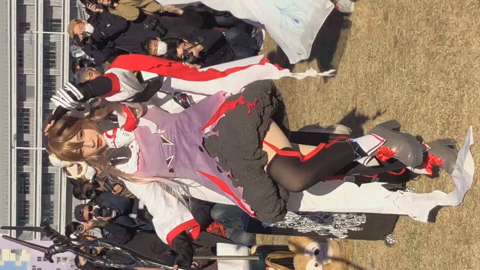 C97 コミケ97 美人コスプレイヤー 神楽坂真冬さん_哔哩哔哩_bilibili