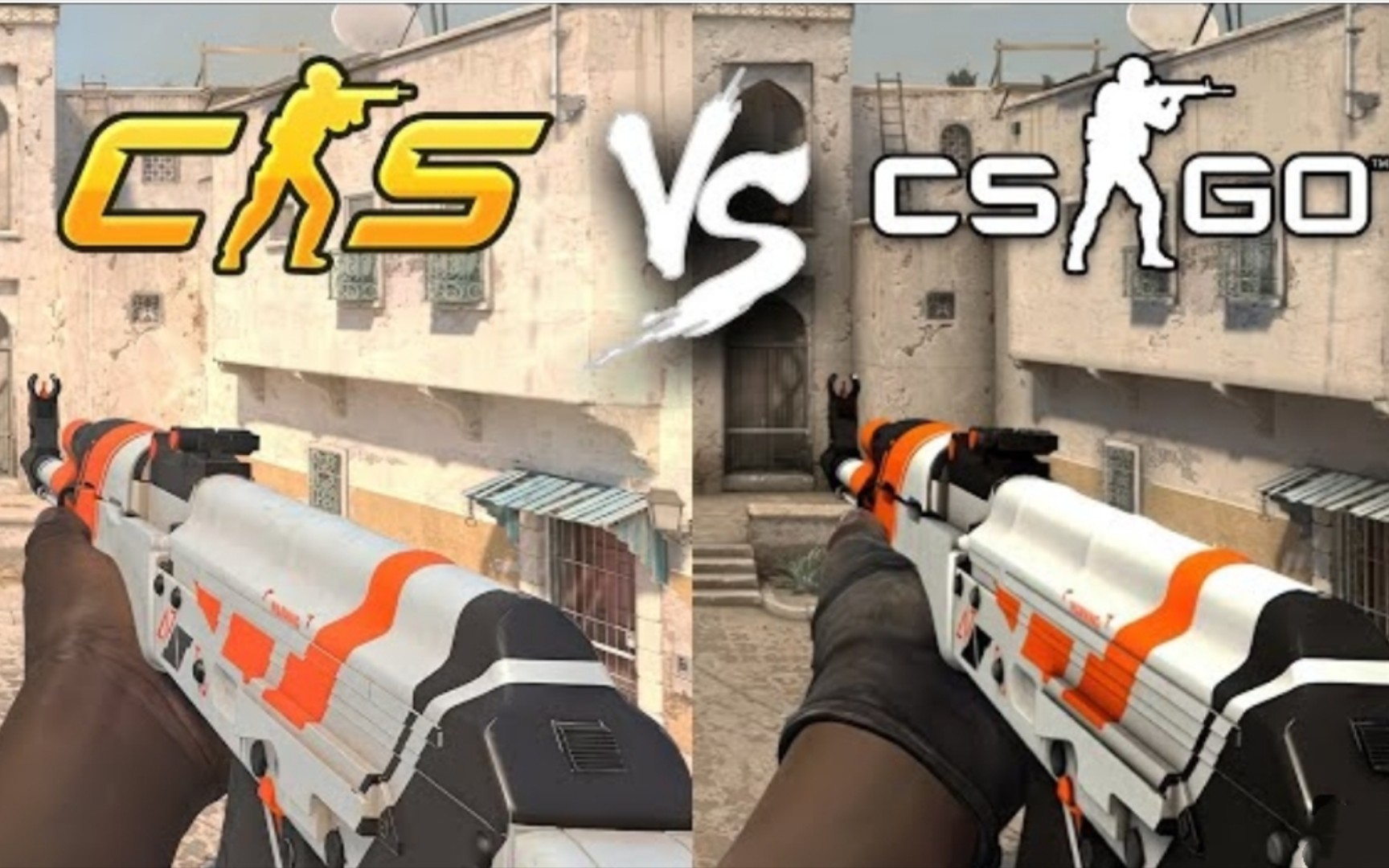 【CS2内测版】所有AK47在CSGO&CS2的局内效果对比!