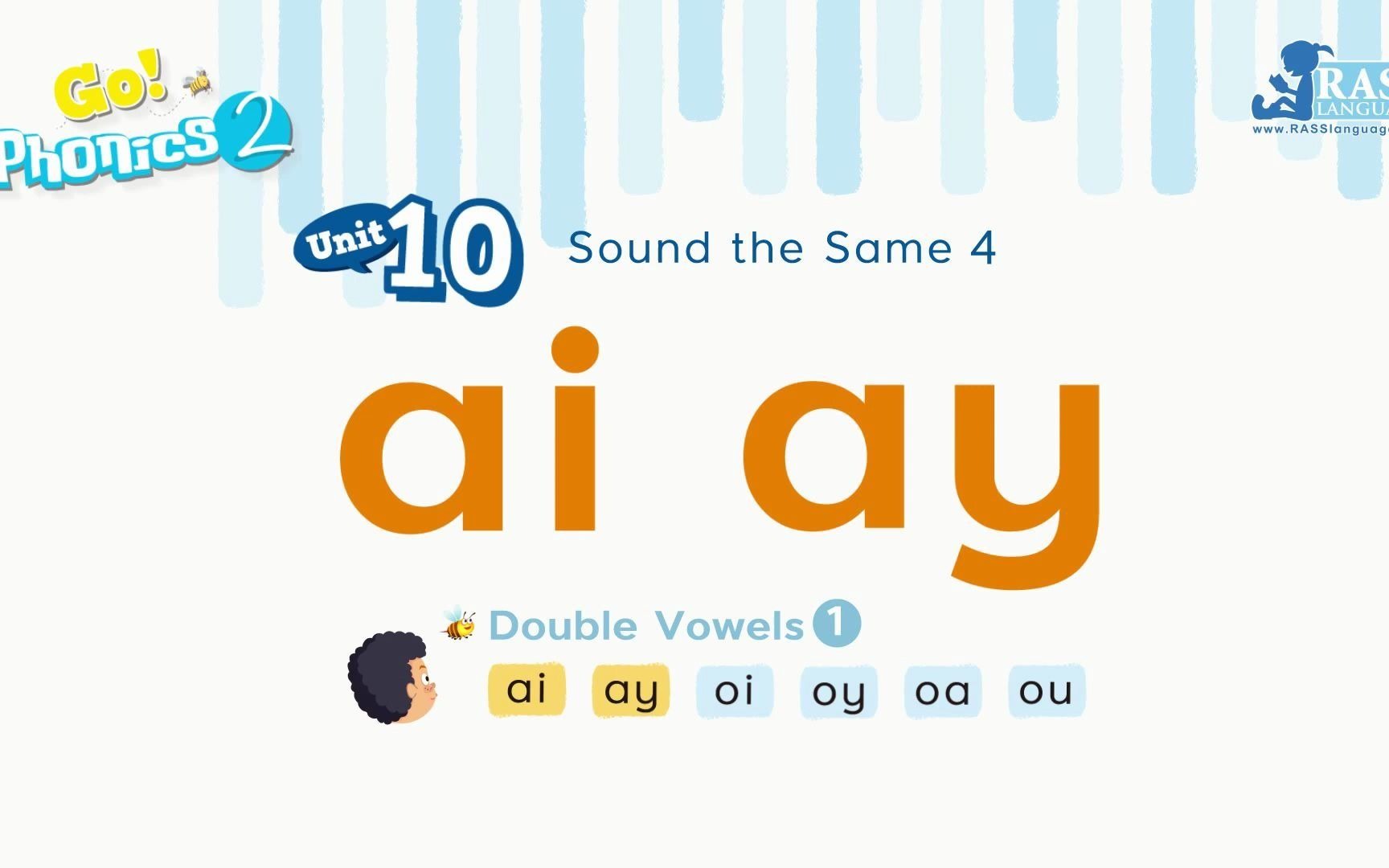 【双元音】ai ay (1) _ Sound the Same _ Double Vowels _ Go Phonics 2B_哔哩哔哩 ...