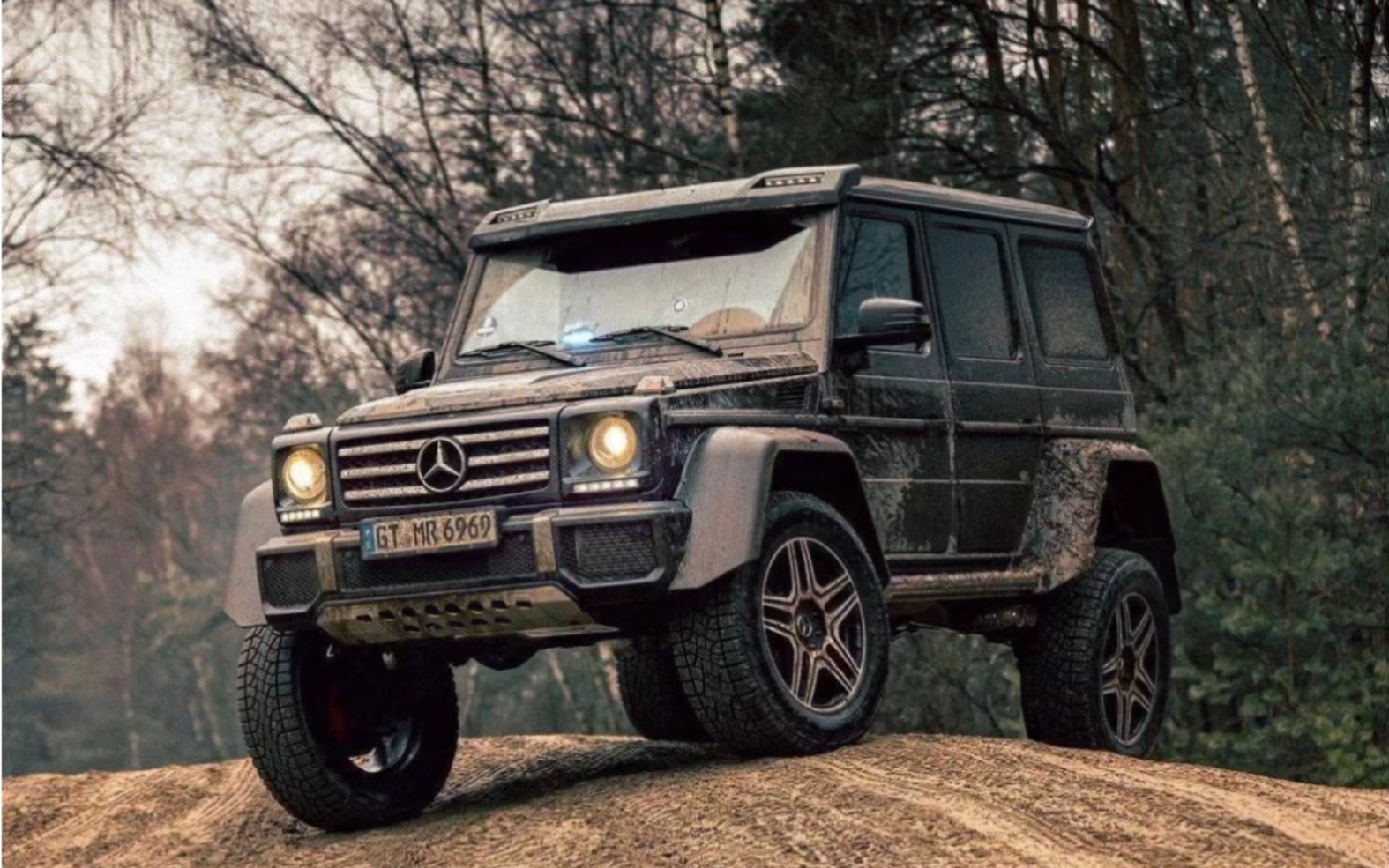 一代经典奔驰G500 4×4_哔哩哔哩_bilibili