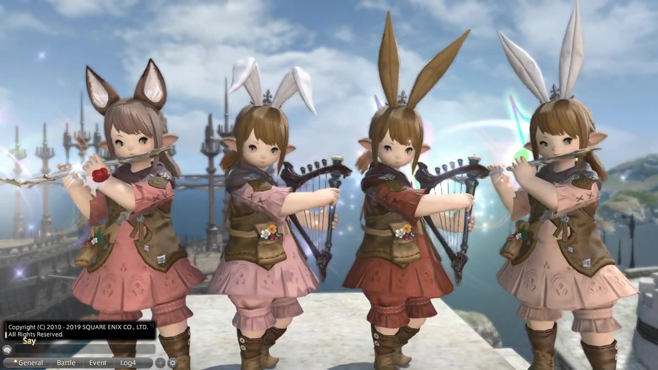 【Risco Titan】【FF14楽器演奏】（拉拉肥乐团）潮風香る街|妖星乱舞 第四楽章|Force your way|..._哔哩哔哩_bilibili