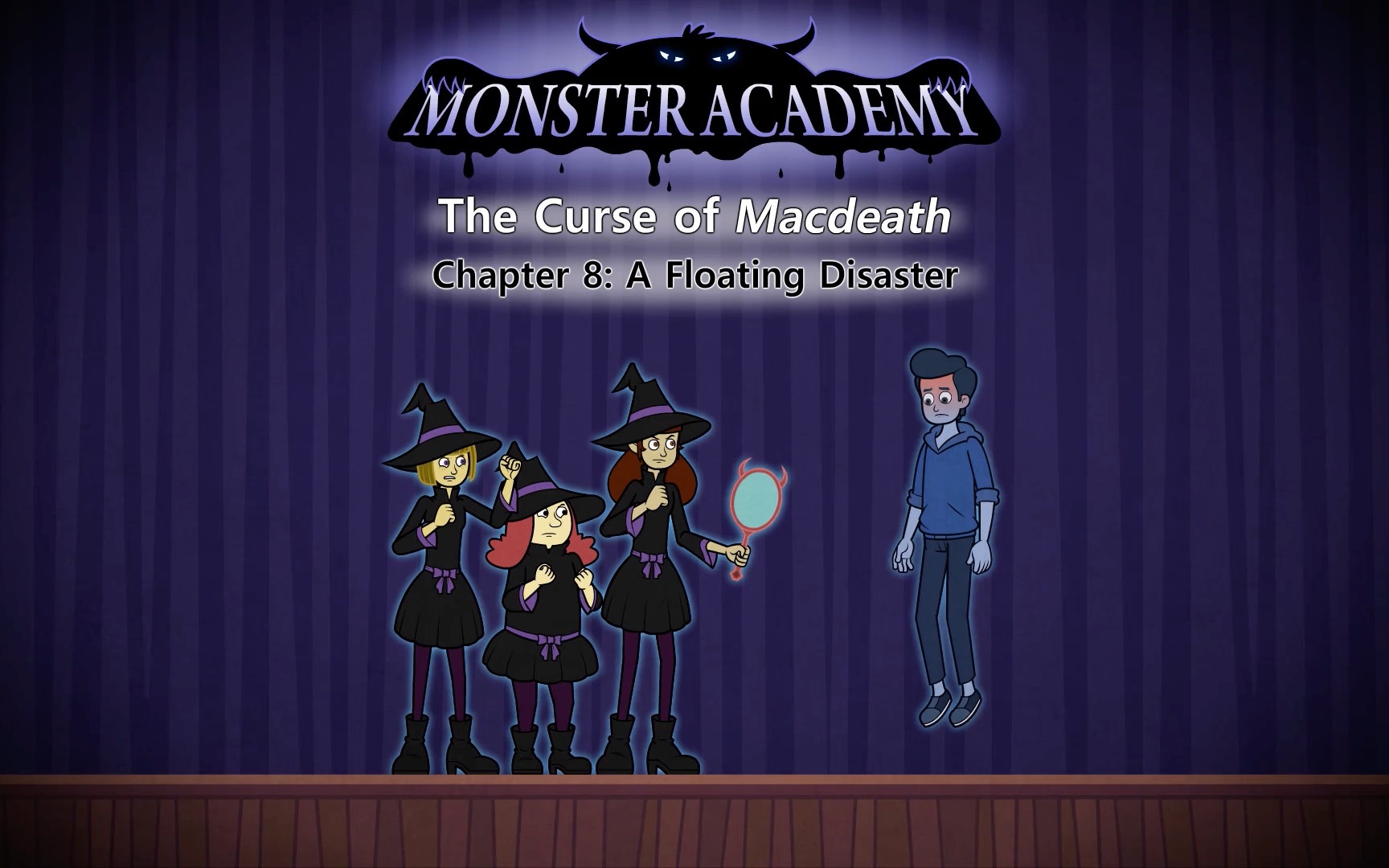 098 Monster Academy, The Curse of Macdeath 8 A Floating Disaster-李黑黑 ...