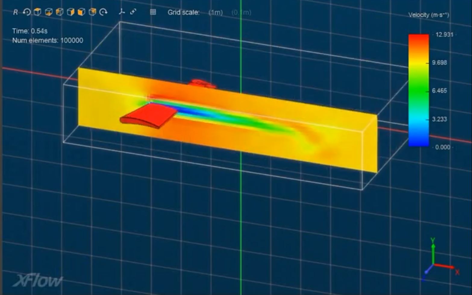 基于xFlow的飞机机翼CFD模拟_哔哩哔哩_bilibili