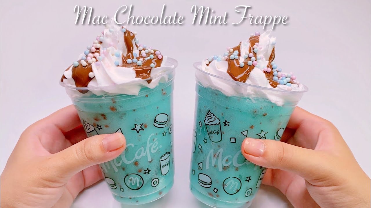 【Emiko Ffujio助眠】🥤麦当劳巧克力薄荷冰沙史莱姆🍫Mac Chocolate Mint Frappe slime-三两砂糖-三两砂糖-哔哩哔哩视频
