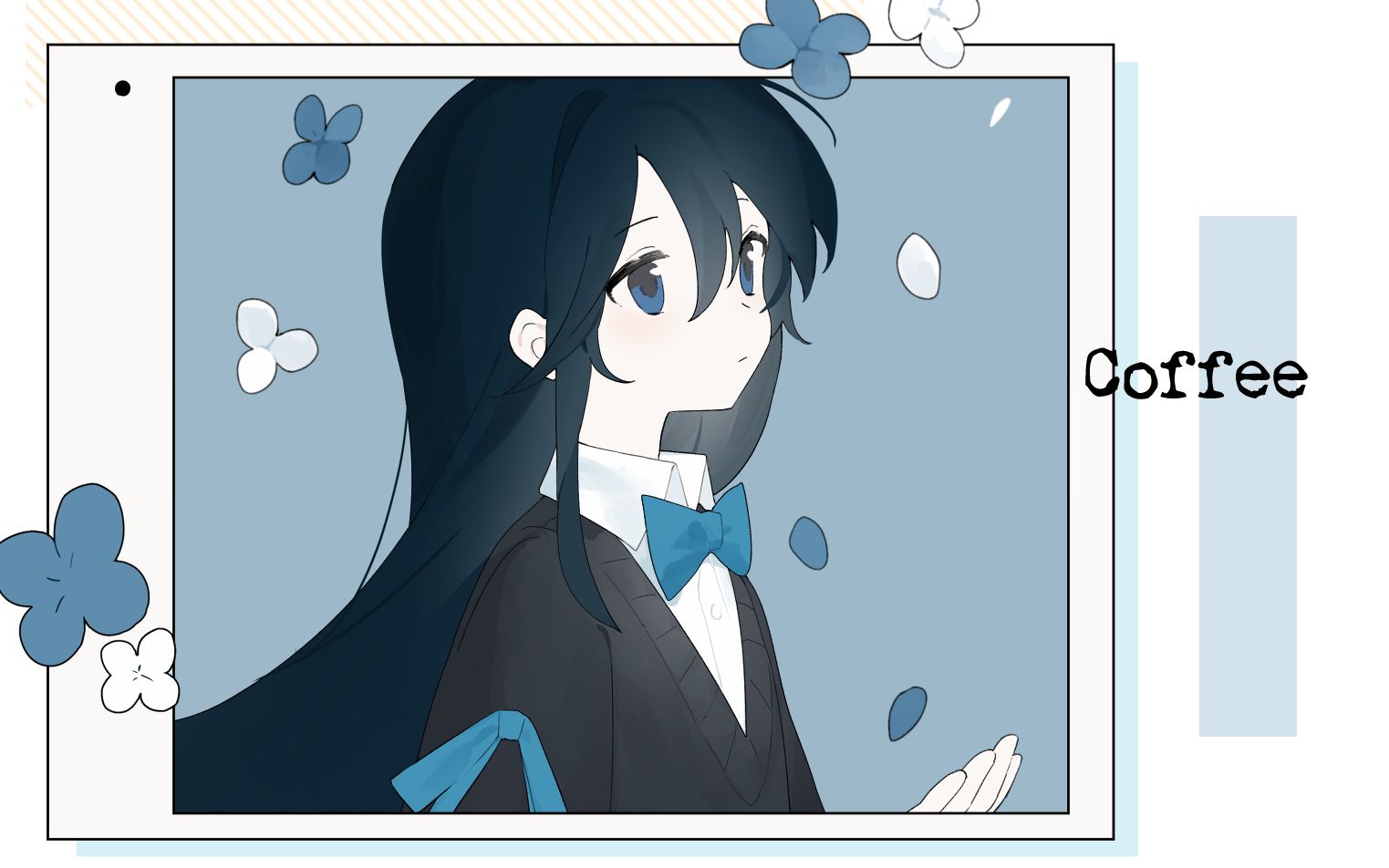 【oc/手书】a cup of coffee_哔哩哔哩_bilibili