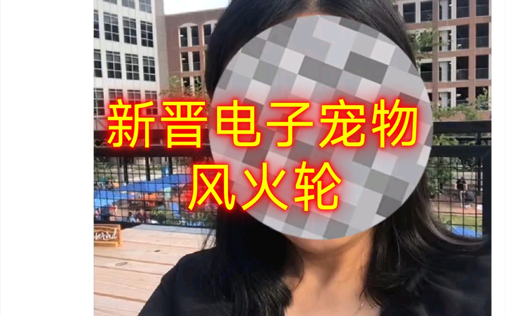 女电子宠物风火轮（一）推特账号刚解封不久就露脸 电子宠物批发商 电子宠物批发商 哔哩哔哩视频