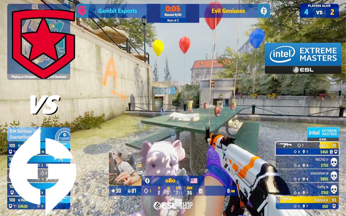 【ESL-CS出品】四分之一决赛! OG vs NiP - EPL S14官方集锦 l CSGO