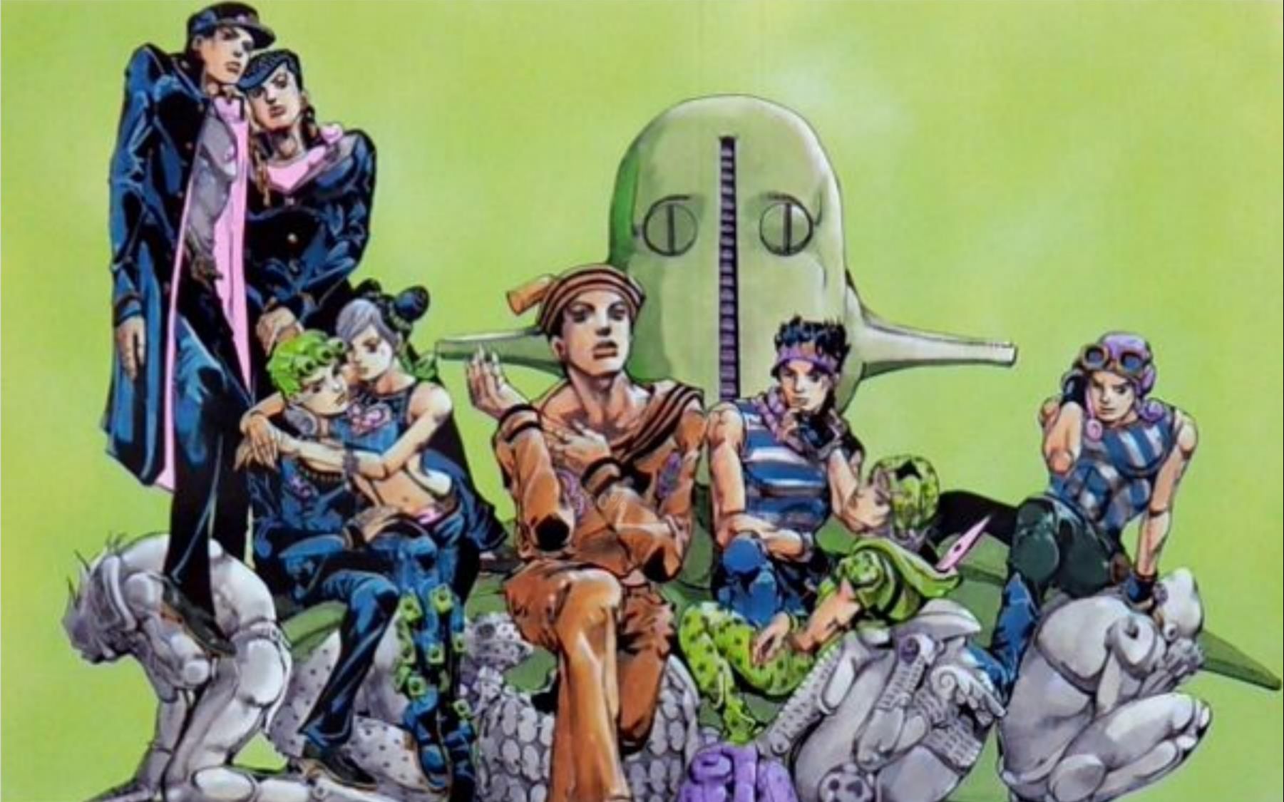 【JOJO的奇妙冒险】画集+设定书：JOJOVELLER介绍_哔哩哔哩_bilibili