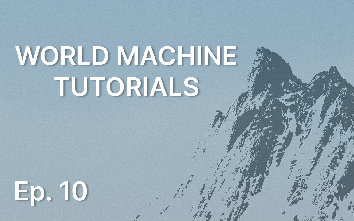 World Machine Tutorials | Ep. 10 - Basic Generators_哔哩哔哩_bilibili