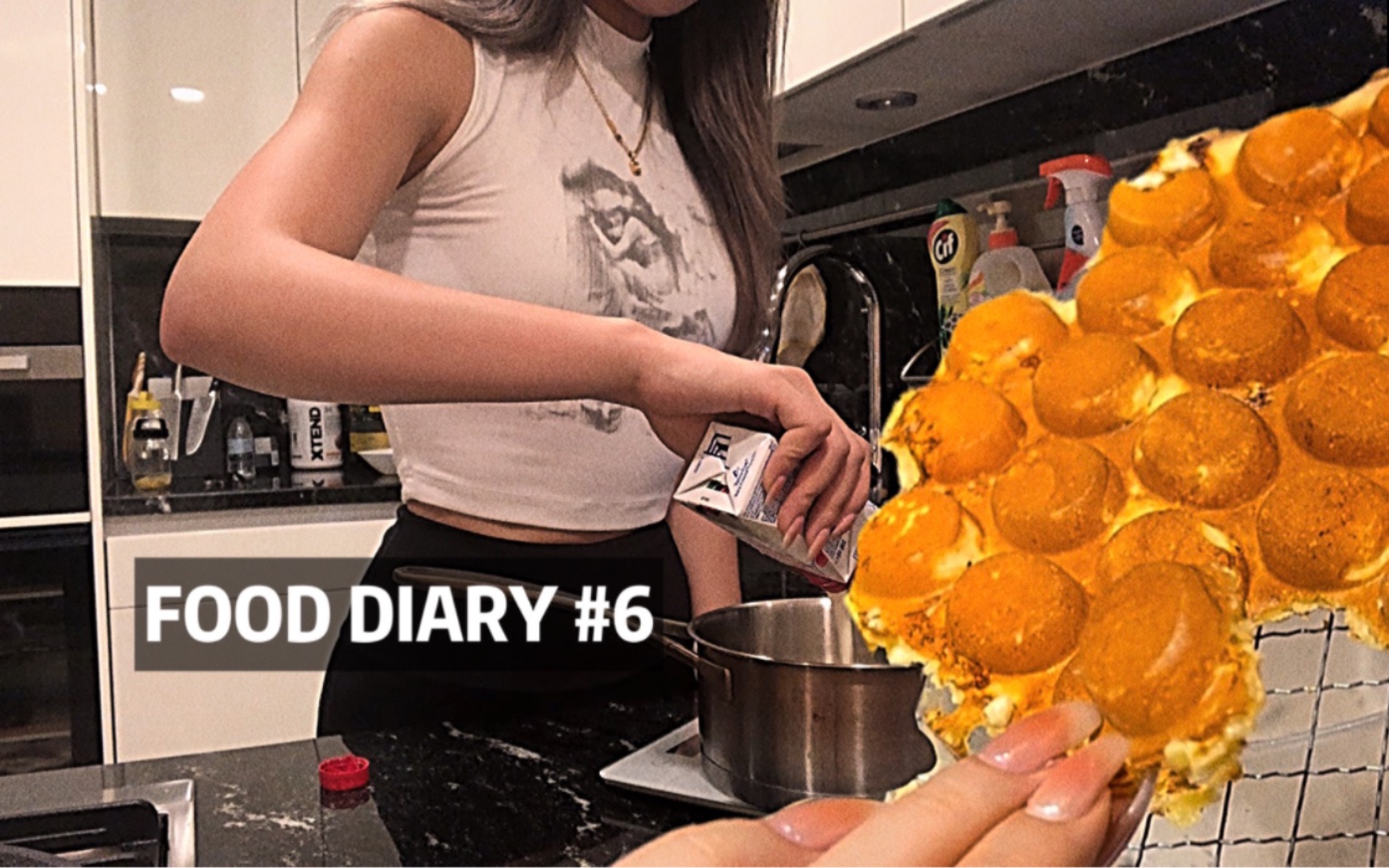FOOD DIARY #6 一起复刻澳门葡挞鸡蛋仔(*☻-☻*)-jenn_xuu-jenn_xuu-哔哩哔哩视频