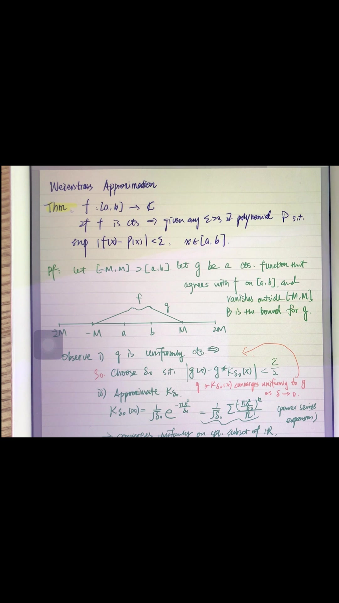Weierstrass Approximation Theorem Part 2 bilibili