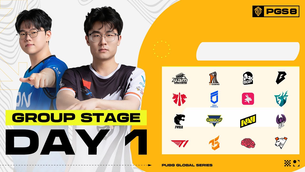 【日语解说】《绝地求生》PGS8小组赛D1-咸鱼王喵-咸鱼王喵-哔哩哔哩视频