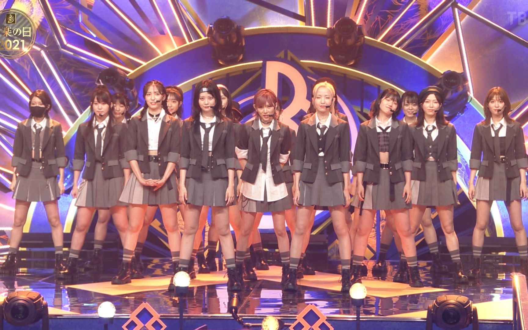 【AKB48】58单「根も葉もRumor」音乐之日初披露 cut 210717_哔哩哔哩_bilibili