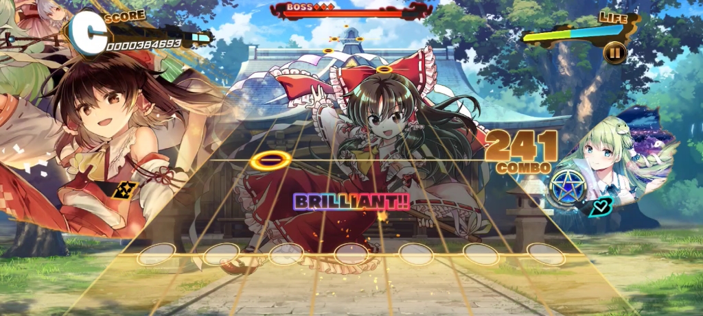 小试身手(badapple H难度不断连)_哔哩哔哩bilibili