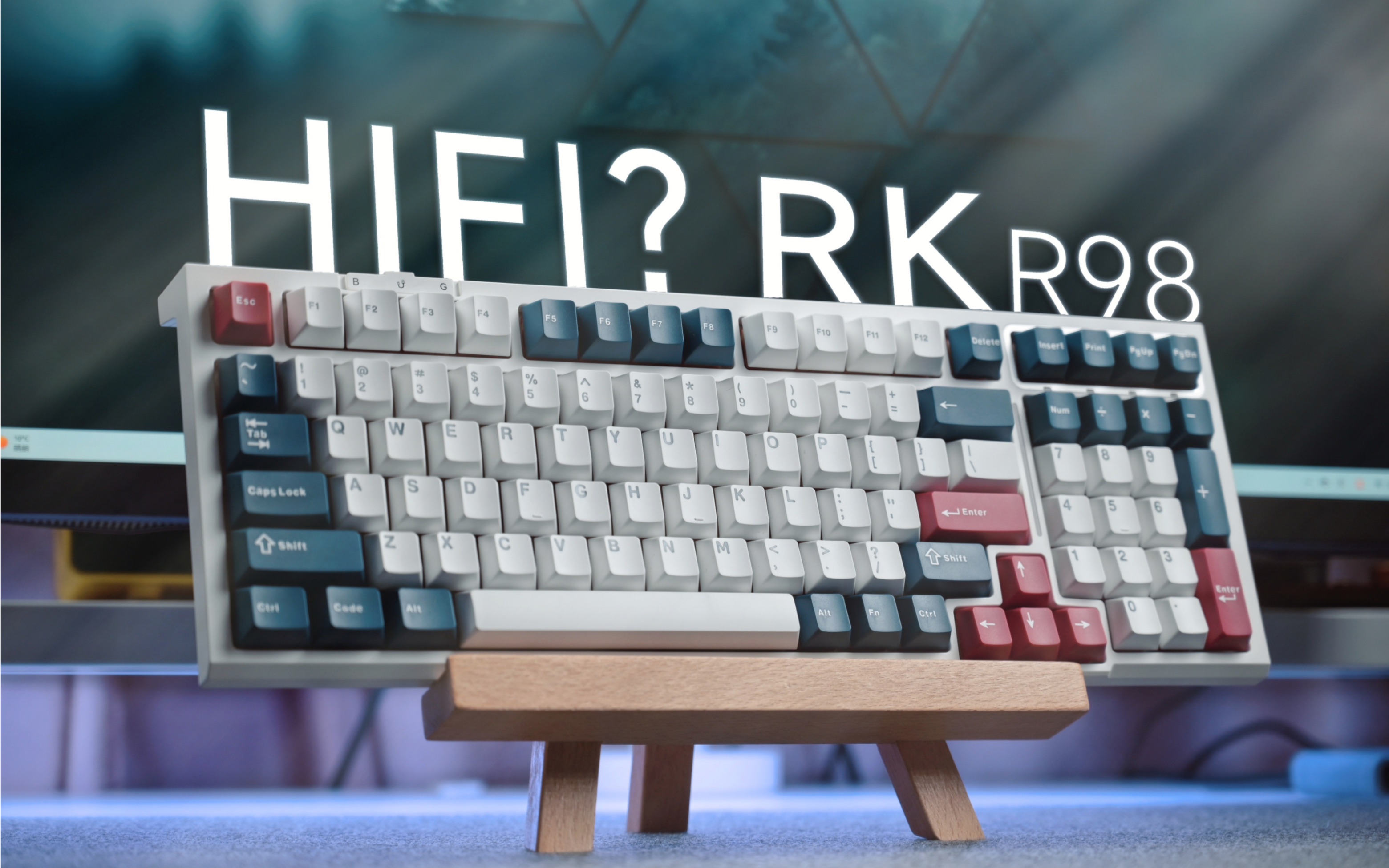 【建议看完】都说值,究竟值在哪?rk R98机械键盘深度拆解测评! 键圈山寺君 键圈山寺君 哔哩哔哩视频