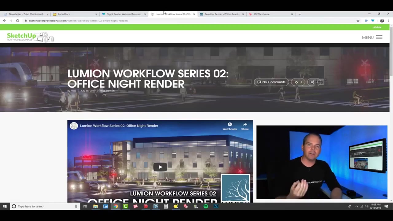 |Lumion 9.5工作流系列培训：Night Rendering Part 1 - Introduction to Nodes_哔哩哔哩_bilibili