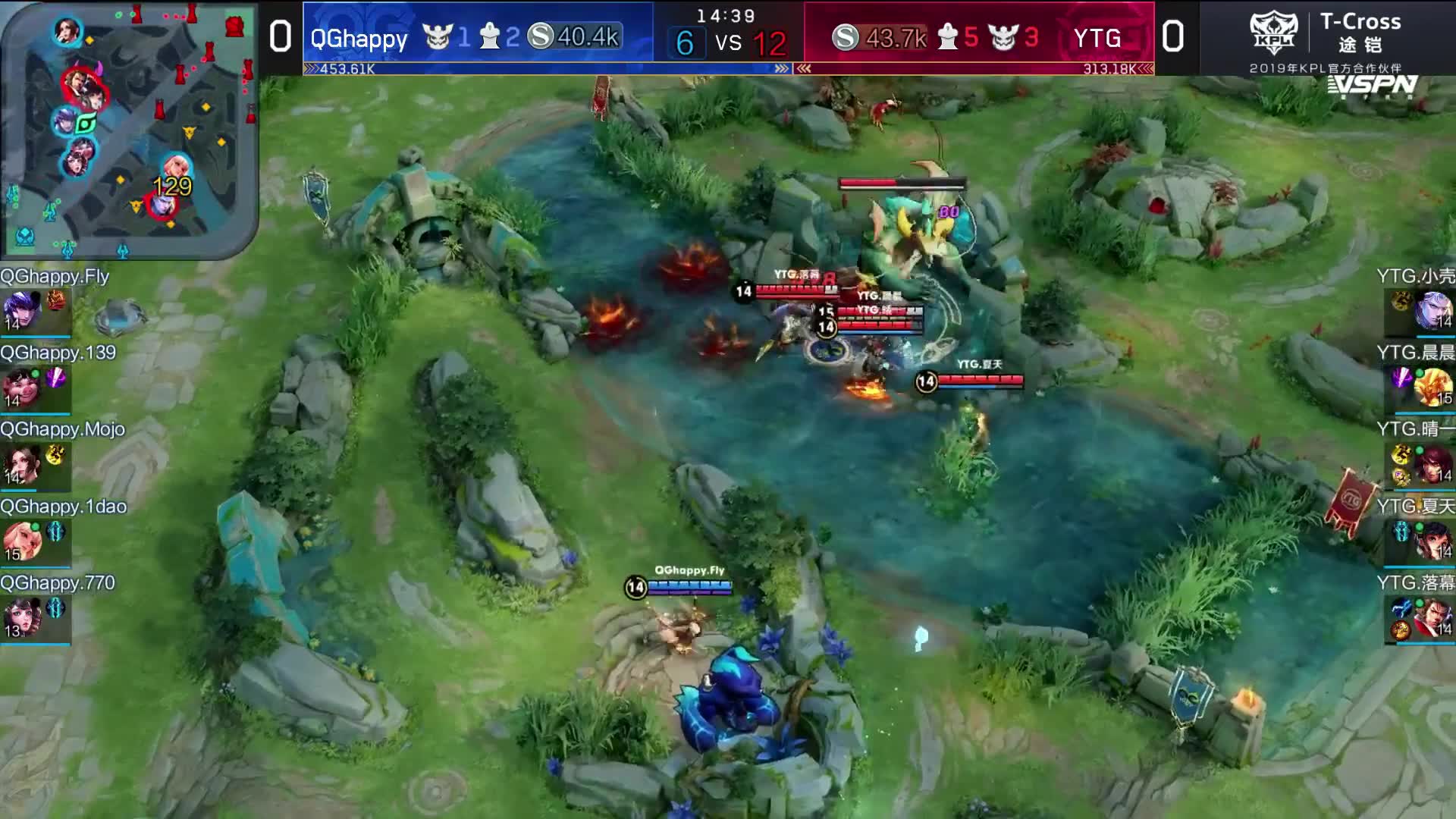 QGhappy·Mojo在敌方五人人堆中，用不知火舞一扇子抢掉主宰，今天的末将必须加鸡腿，海胆妹妹太秀了！_哔哩哔哩 (゜-゜)つロ 干杯~-bilibili