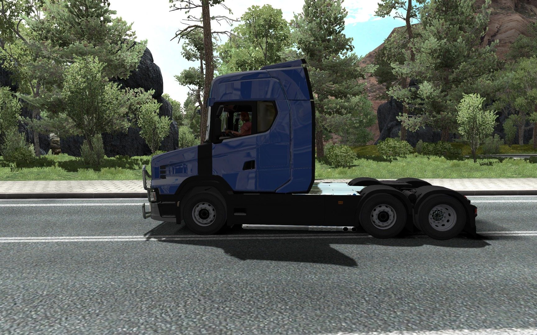 欧卡2mod：斯堪尼亚NG Tcab SCS Base v1.0（1.39）_哔哩哔哩_bilibili