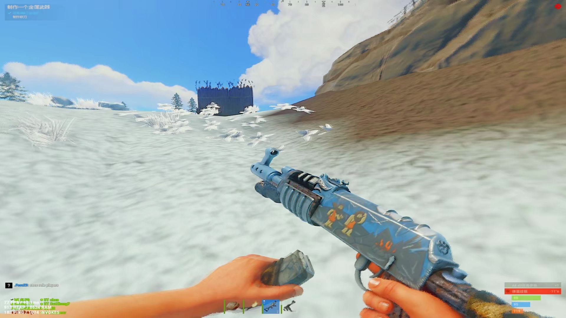 Rust腐蚀-Us main美服枪战集锦#5_哔哩哔哩_bilibili