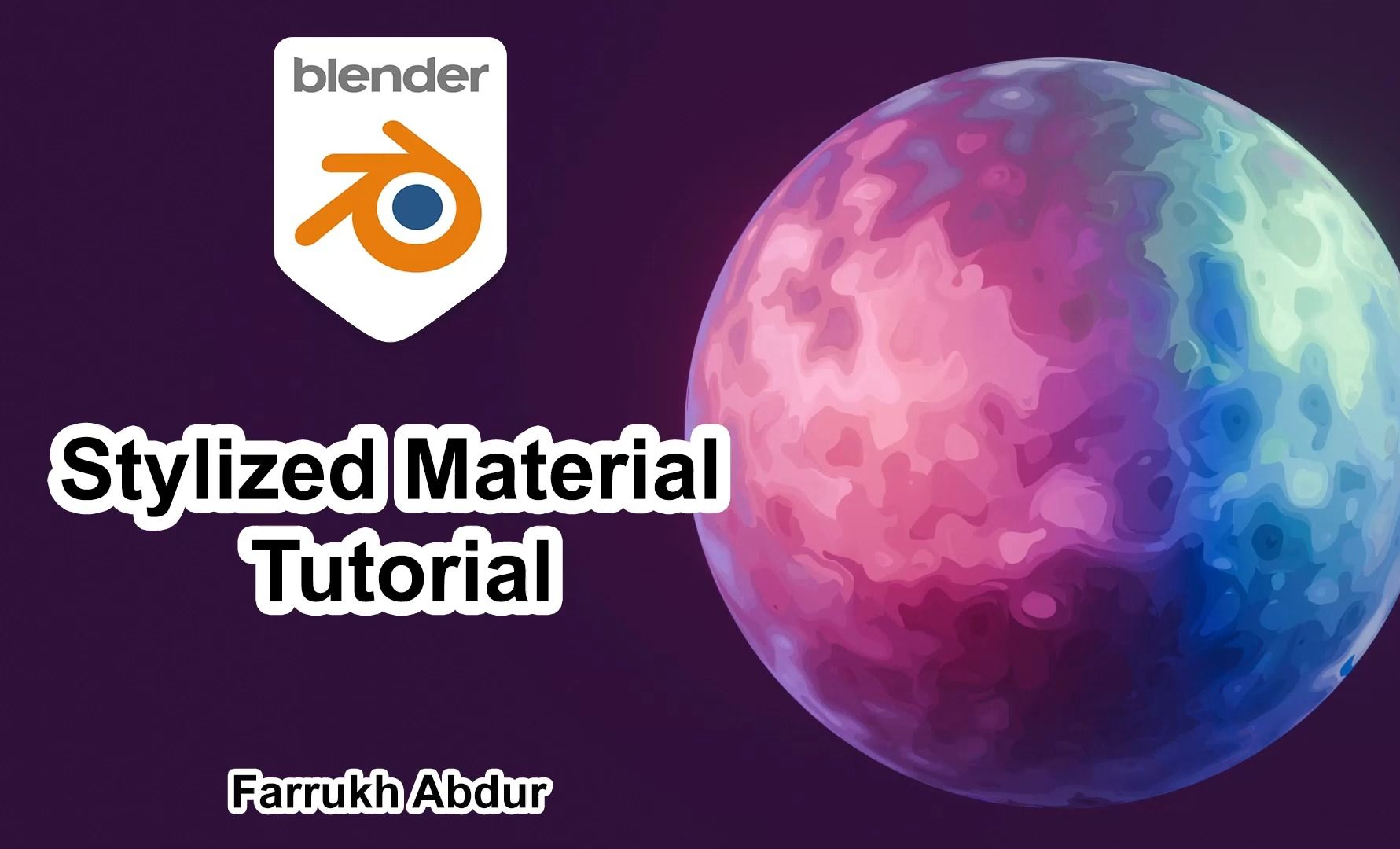 风格化材质简易教程 - Blender教程-Renderbus瑞云渲染-Renderbus瑞云渲染-哔哩哔哩视频