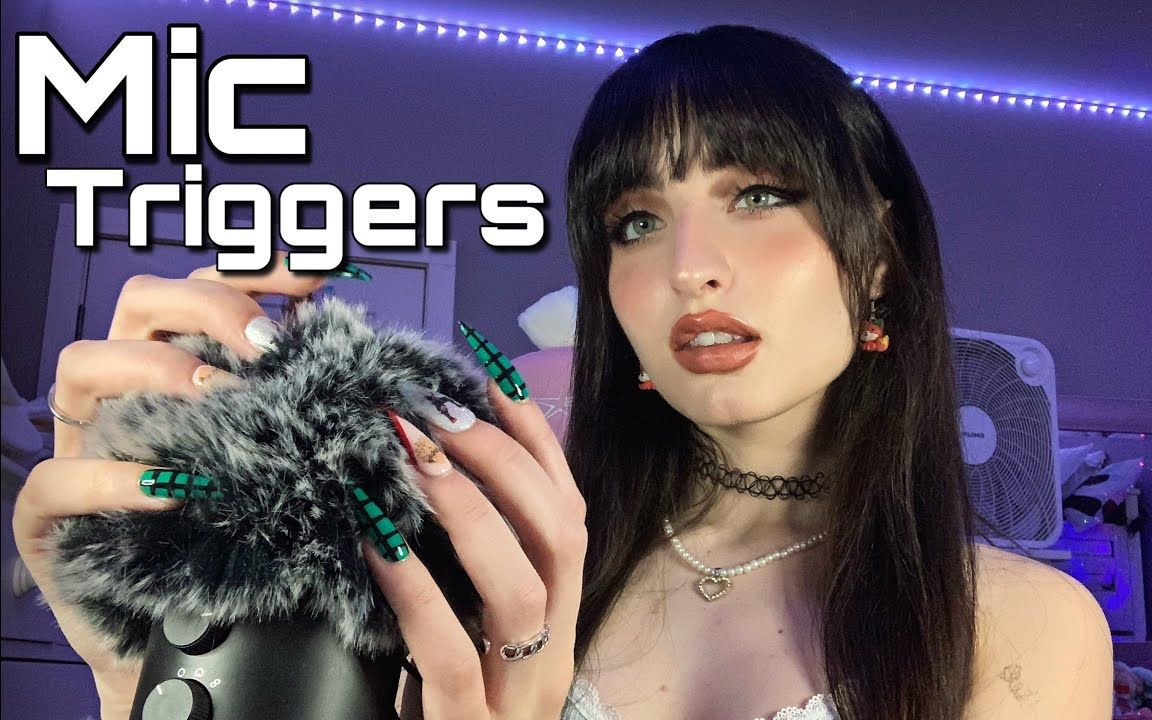 ASMR - Fast & Aggressive Mic Trigger Assortment XL Nails ( Mic Scratching, Mic P-属骆驼的人-属骆驼的人-哔哩哔哩视频