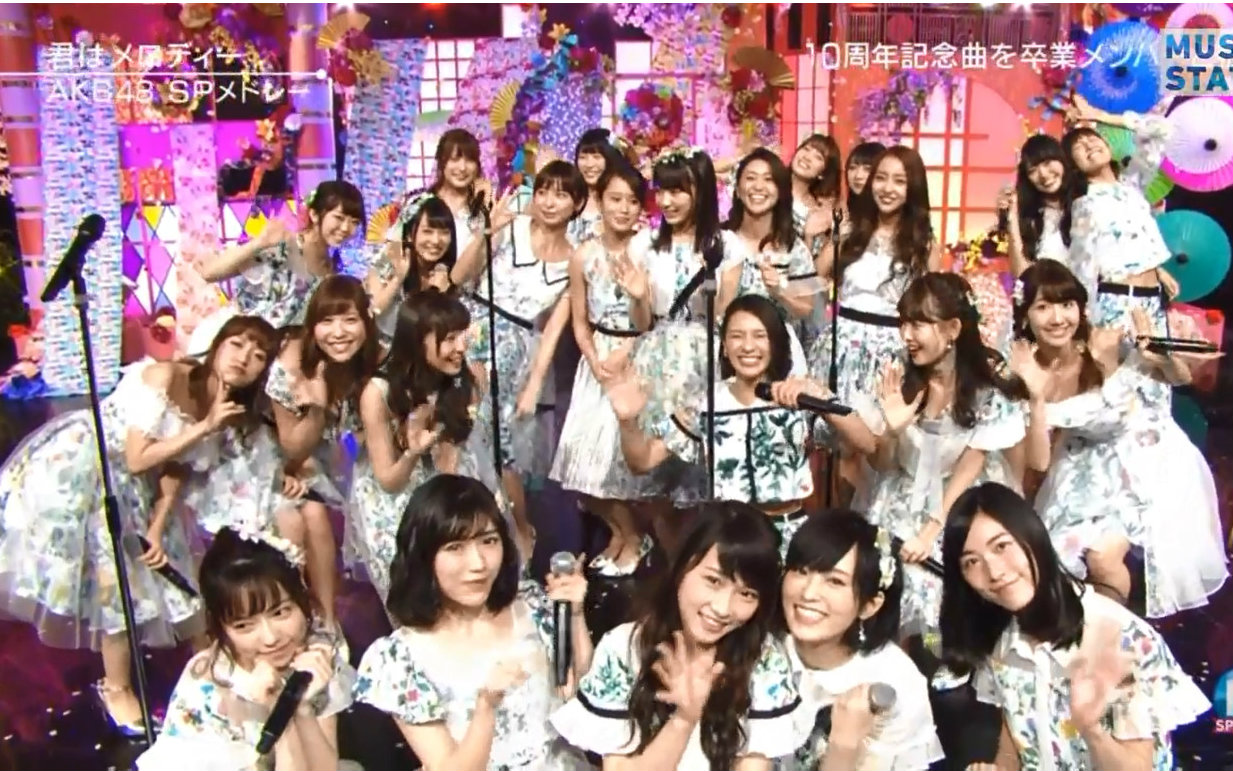 【AKB】160325 Music Station SP AKB48 -「你是旋律+樱花花瓣 」cut_哔哩哔哩 (゜-゜)つロ 干杯~-bilibili