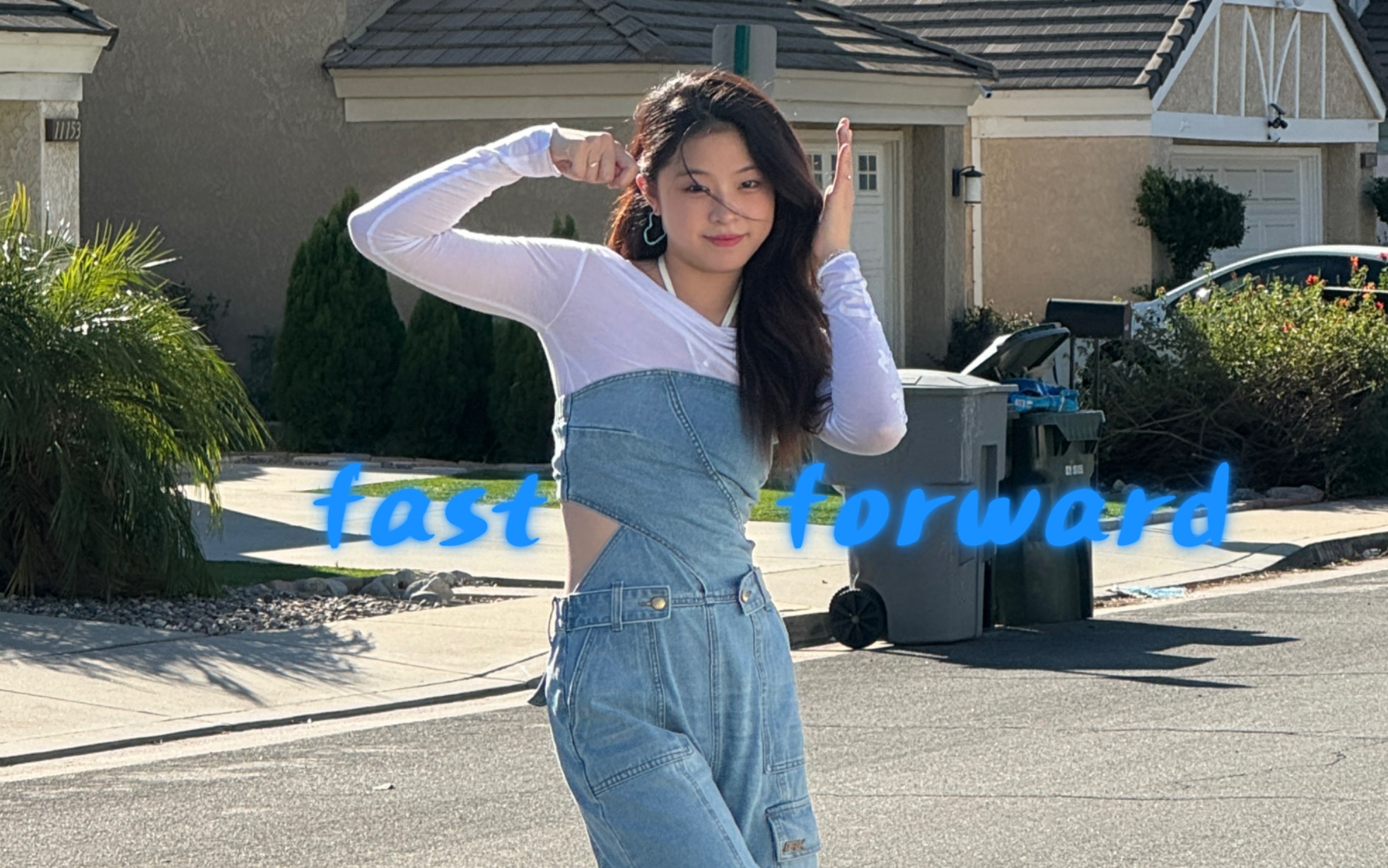 【Emma】16岁一镜到底翻跳fast forward｜这个歌太上头了！-Emmmmmmazhu-Emmmmmmazhu-哔哩哔哩视频