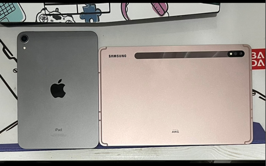 【屏幕测试】ipadmini6与IPhone12mini tabs7对比_哔哩哔哩_bilibili